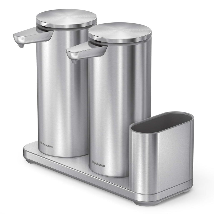 Dual 414ml Sensor Pump with Caddy – Simplehuman