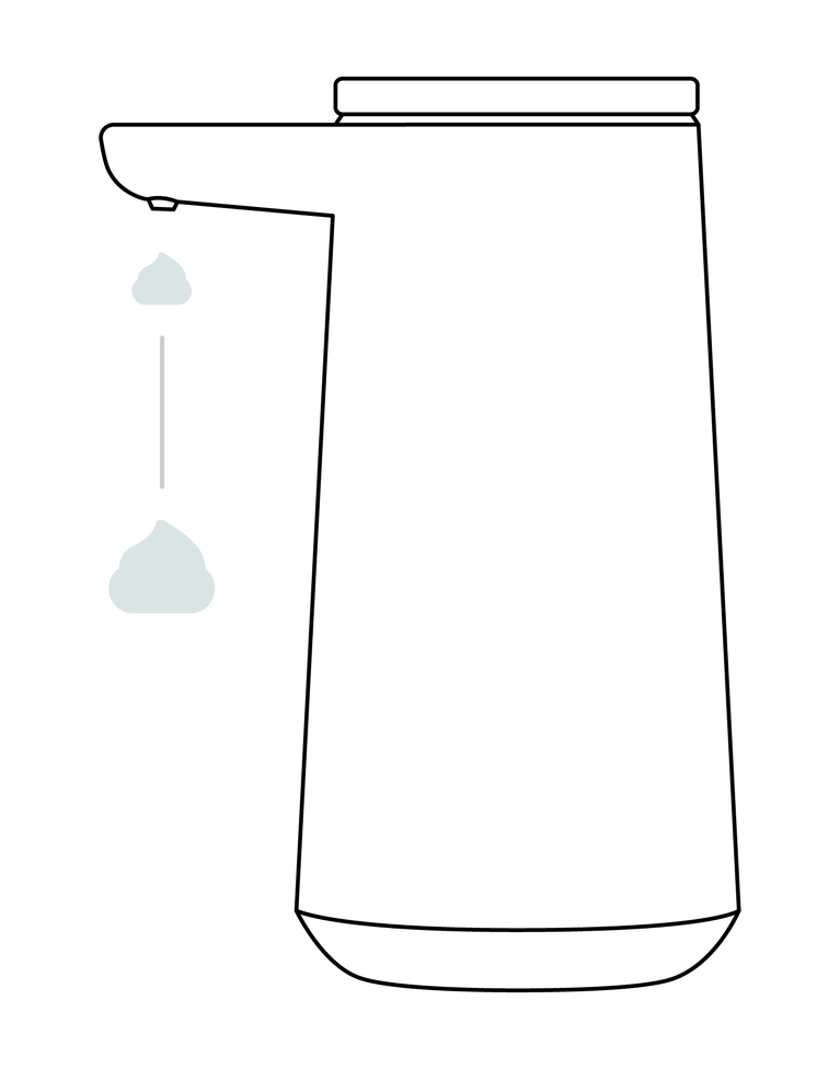 Foam Sensor Pump - Simplehuman