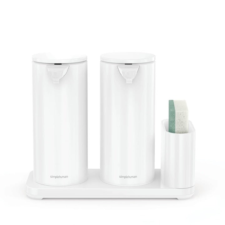 Dual 414ml Sensor Pump with Caddy – Simplehuman